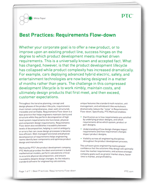 Best Practices: Requirements Flow-down - free whitepaper