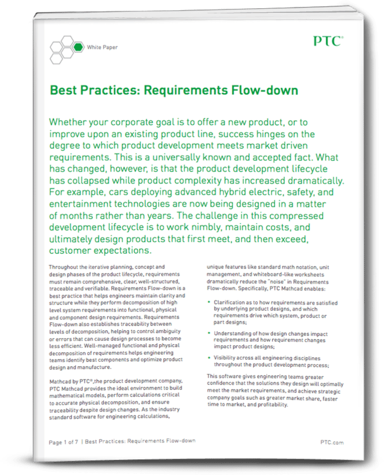 Best Practices: Requirements Flow-down - free whitepaper